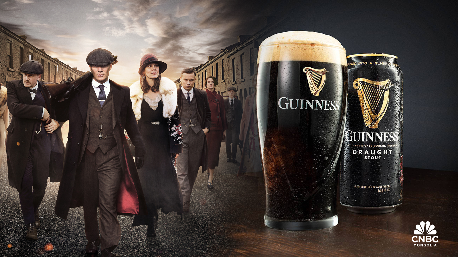Netflix компани "Peaky Blinders" киног бүтээгчидтэй хамтран Guinness ...